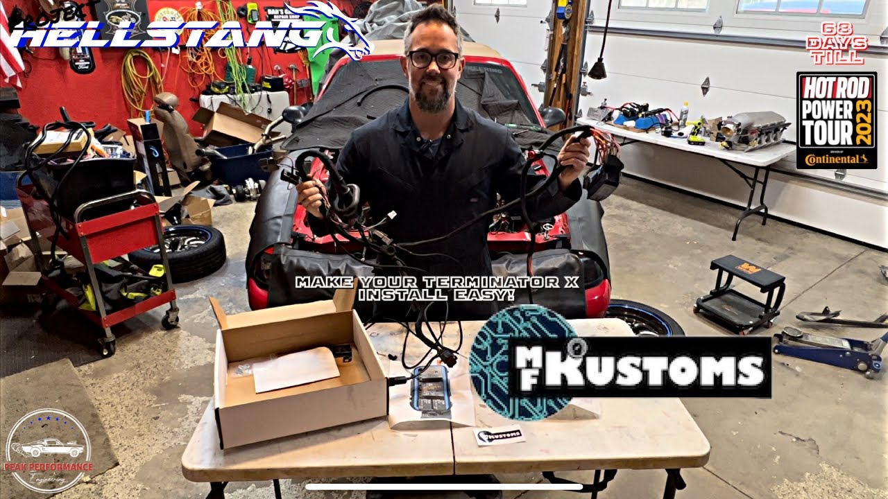 Make your Holley Terminator X install EASY with MF Kustoms Mustang ...
