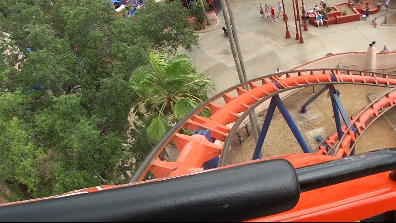 Scorpion Front Seat (HD POV) On-Ride Busch Gardens Tampa Florida Roller ...