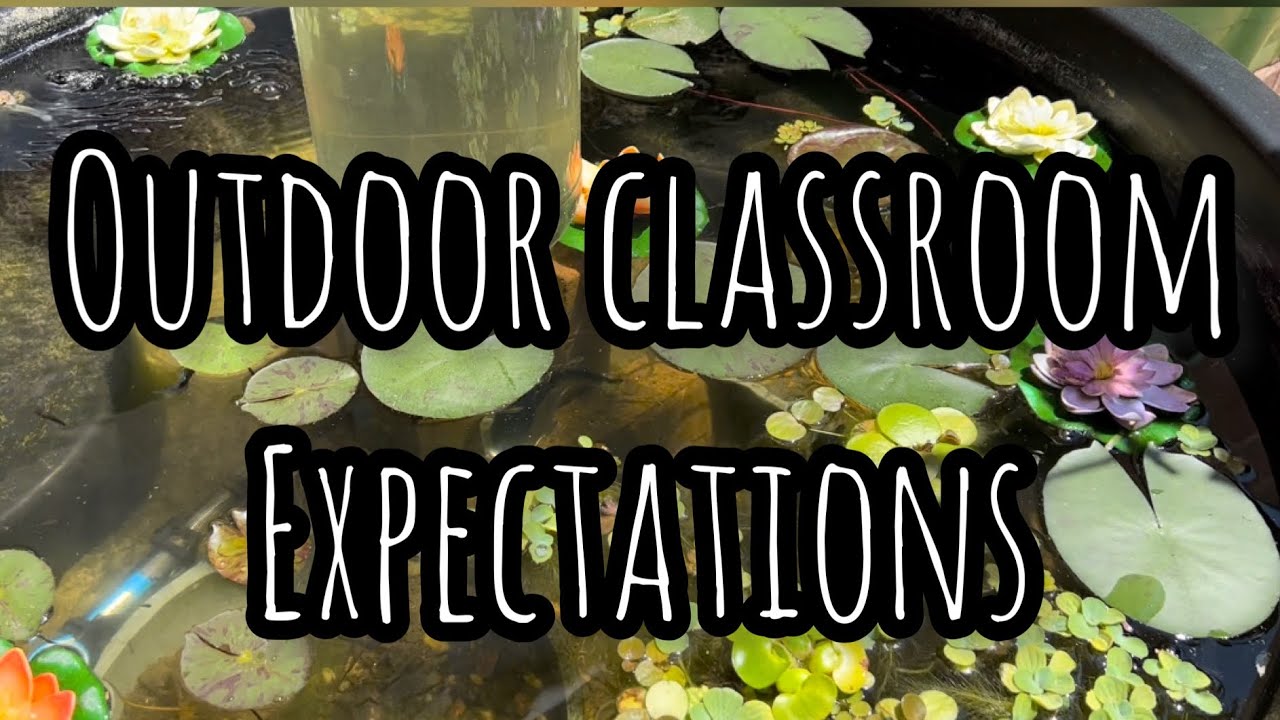 Outdoor Classroom Expectations in the Empowerment Oasis - YouTube