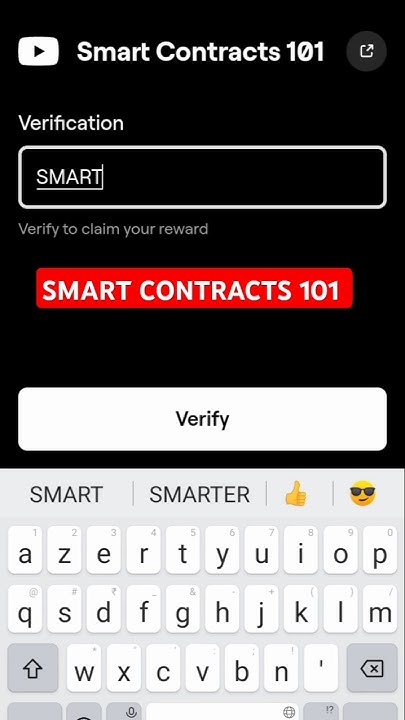 SMART CONTRACTS 101 Blum Video code | SMART CONTRACTS 101 blum keyword | blum code #blumcode # ...