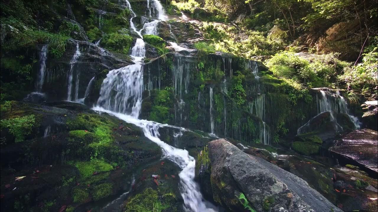 4K UHD Waterfalls | Soothing Waterfall Sounds | Relaxing White Noise ...
