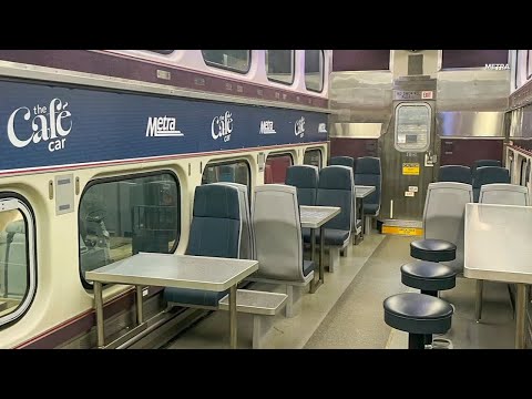 Metra’s new trial Café Car rolling out this fall