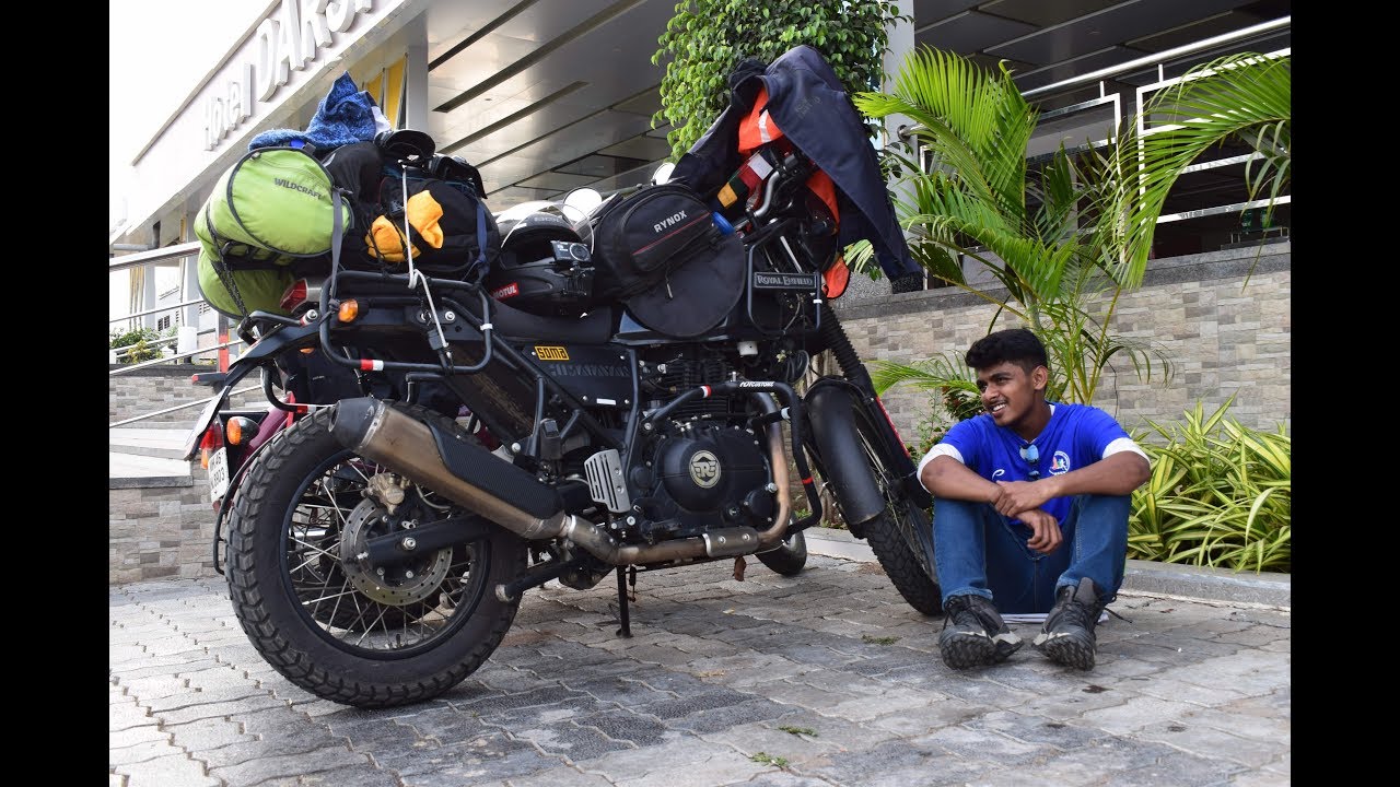fully loaded HIMALAYAN/ Mumbai - Ahmedabad/ day 1 - YouTube