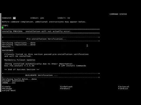 How To Upgrade AIX TL Using Nim | How To Patch AIX 7.1 Using Nim - YouTube