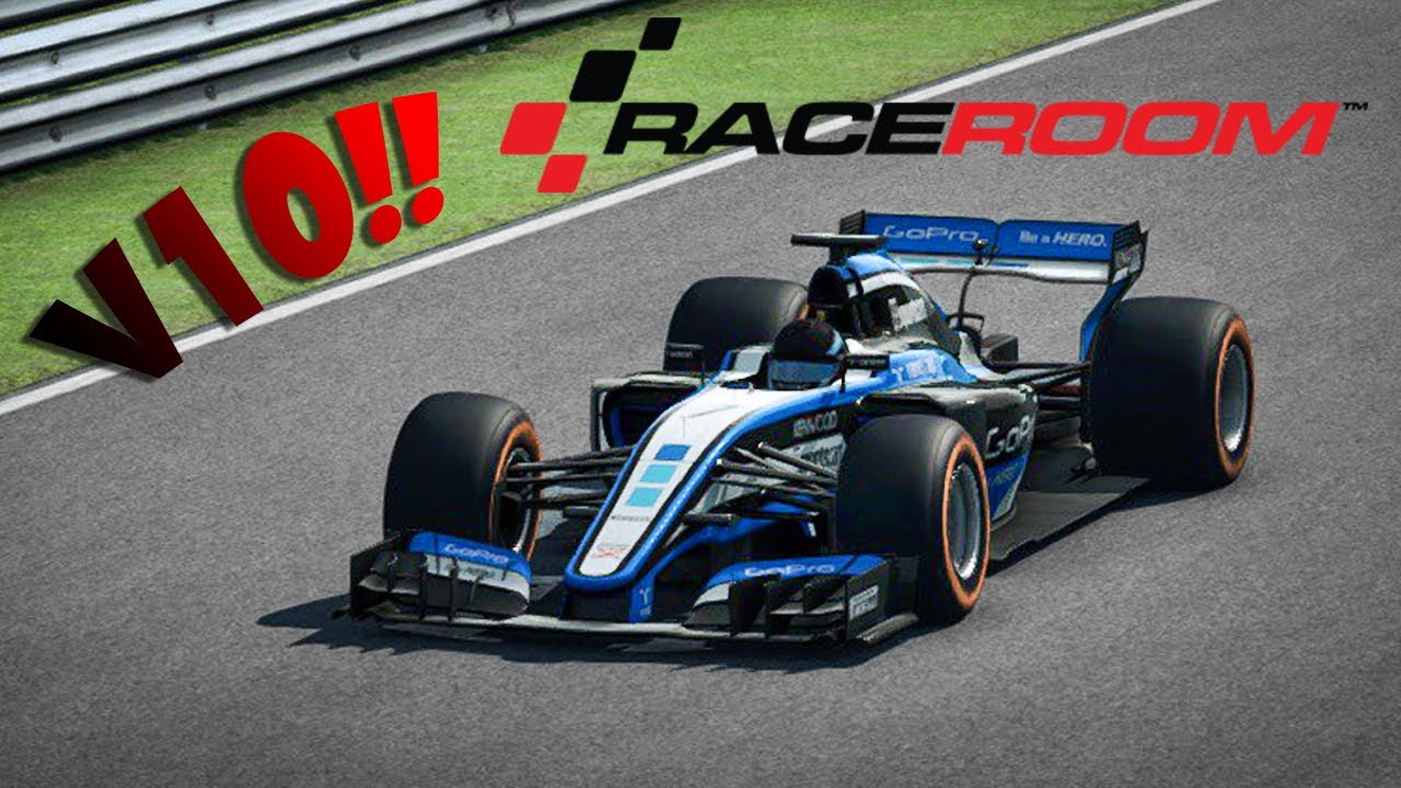 Formula RaceRoom X-17 = F1 2017 + V10 Engine!! First Drive at the ...