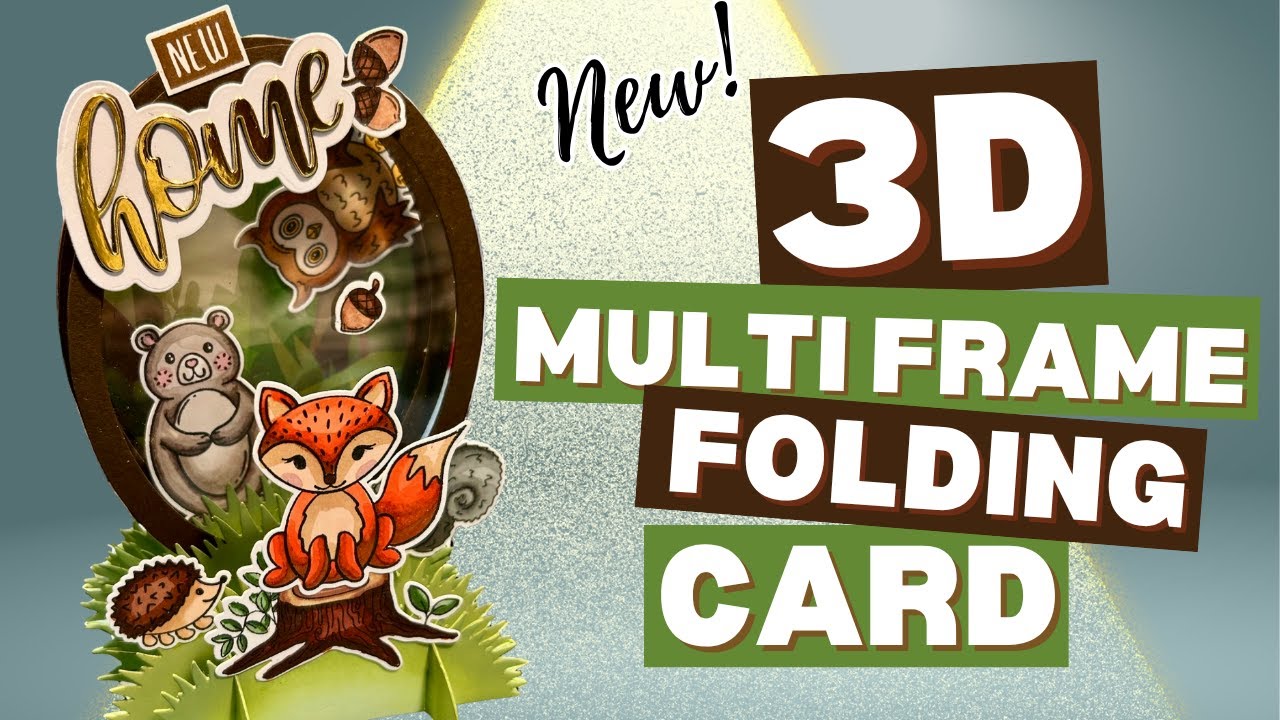 Dimensional Multi-Frame 3D Card - YouTube