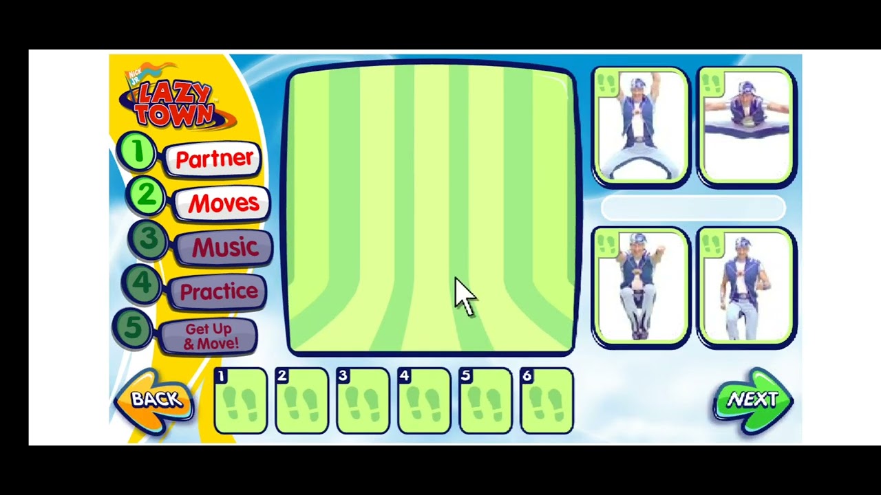 Nelson Plays LazyTown Get Up & Move As Sportacus - YouTube