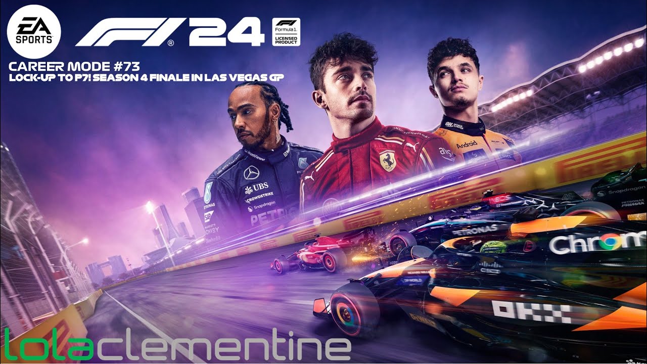 F1 24 Career Mode - Part 73 - Lock-Up to P7! Season 4 Finale in Las Vegas GP - YouTube