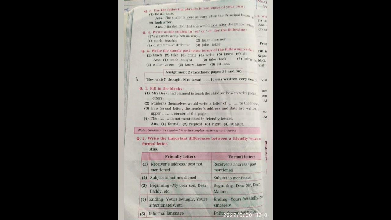 Std 4 Th English Lesson No 16 Know Formalities Please Part 1 std-4-th-english-lesson-no-16-know-formalities-please-part-1