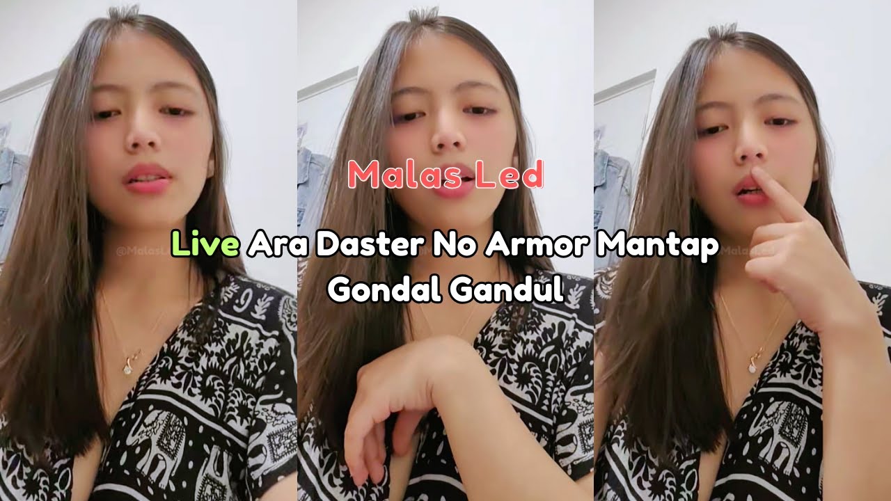Live Ara Daster No Armor Mantap Gondal Gandul - YouTube