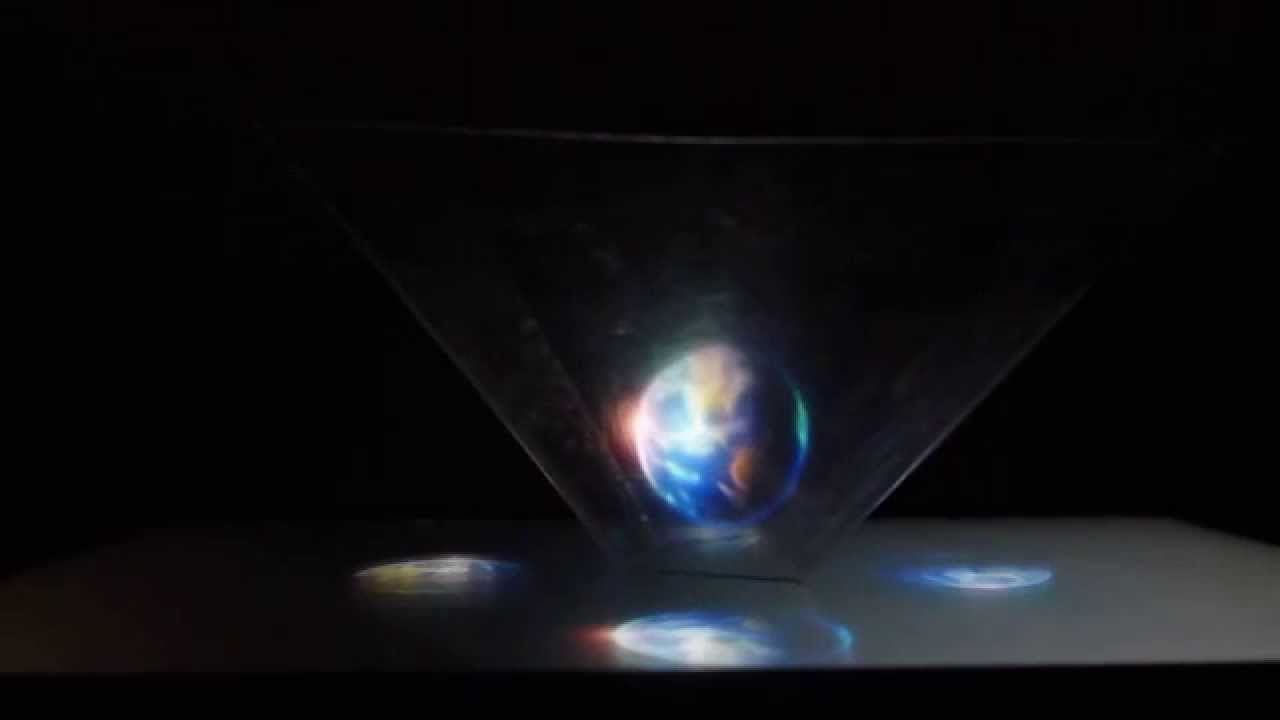Pyramid Hologram Sample! (DIY) - YouTube