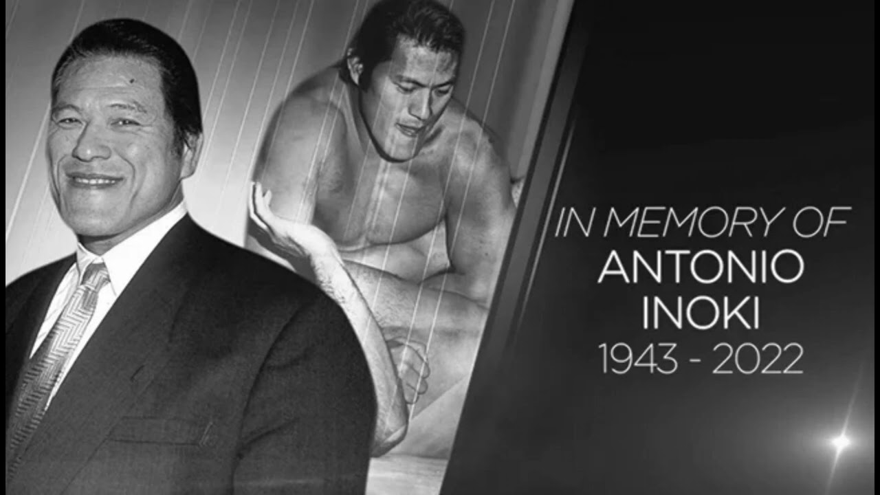 RIP Antonio Inoki | Ten Bell Salute - YouTube