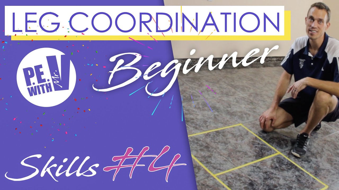 10 Beginner 🦵 LEG COORDINATION SKILLS - AGILITY LADDER * FUN SKILLS for ...