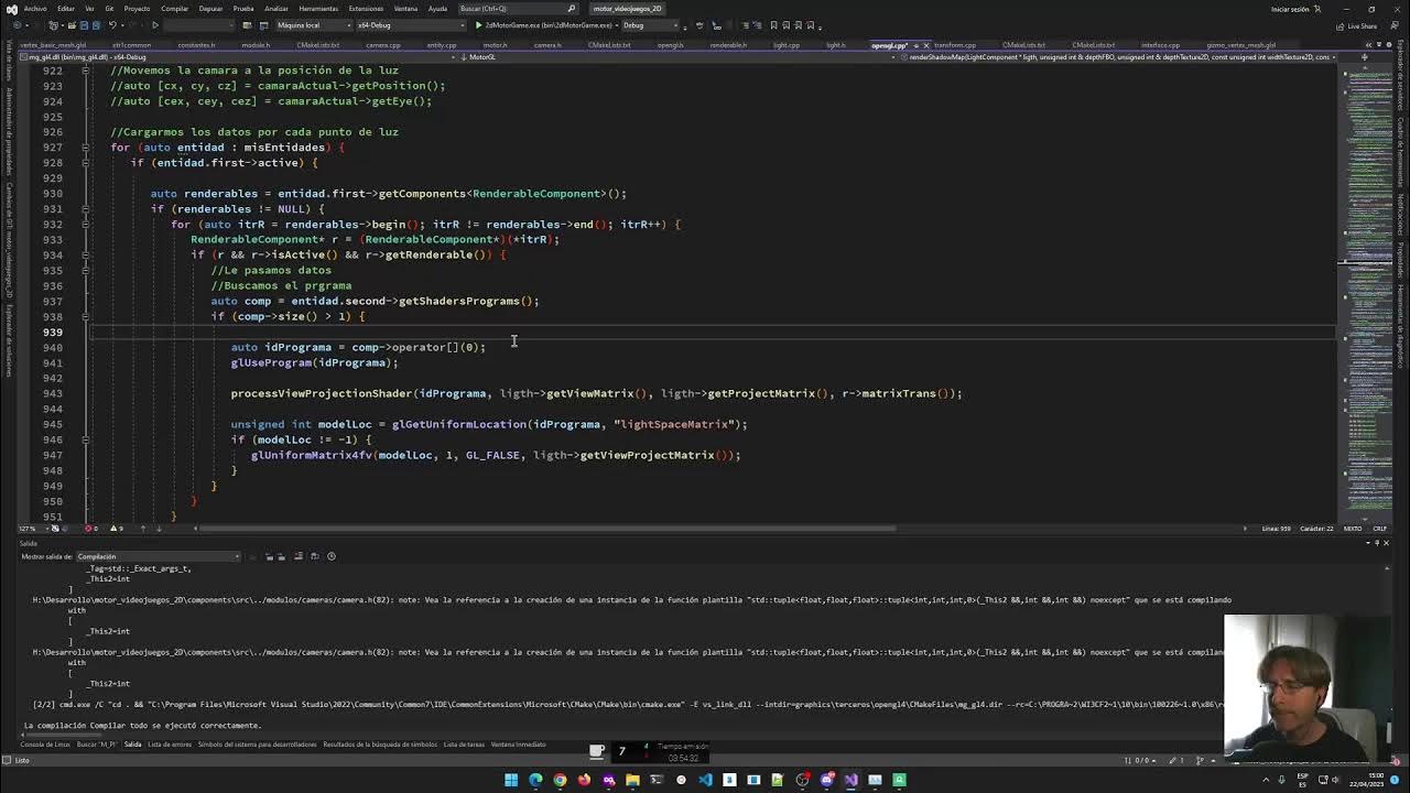 🔴 C++. Sombras en OpenGL #5 - YouTube
