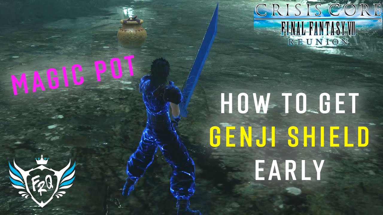 Crisis Core: FFVII - Reunion | How to get Genji Shield EARLY | Guide ...