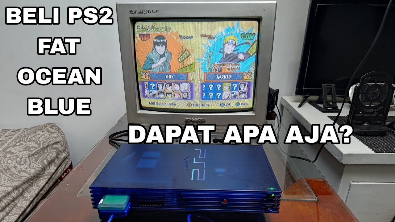 Beli PS2 Fat Ocean Blue, dapat apa aja? - YouTube
