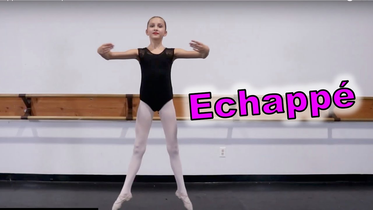How to do Eshappé - Ballet Steps for Kids 🩰 - YouTube