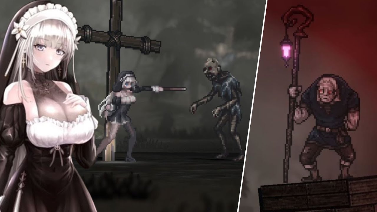 SiniSistar 2 (シニシスタ2) Gravekeeper Fight - Demo Gameplay - YouTube