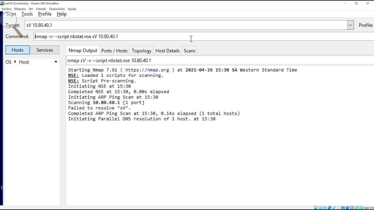 Lab1 3 Perform Netbios Enumeration Using An Nse Script Youtube
