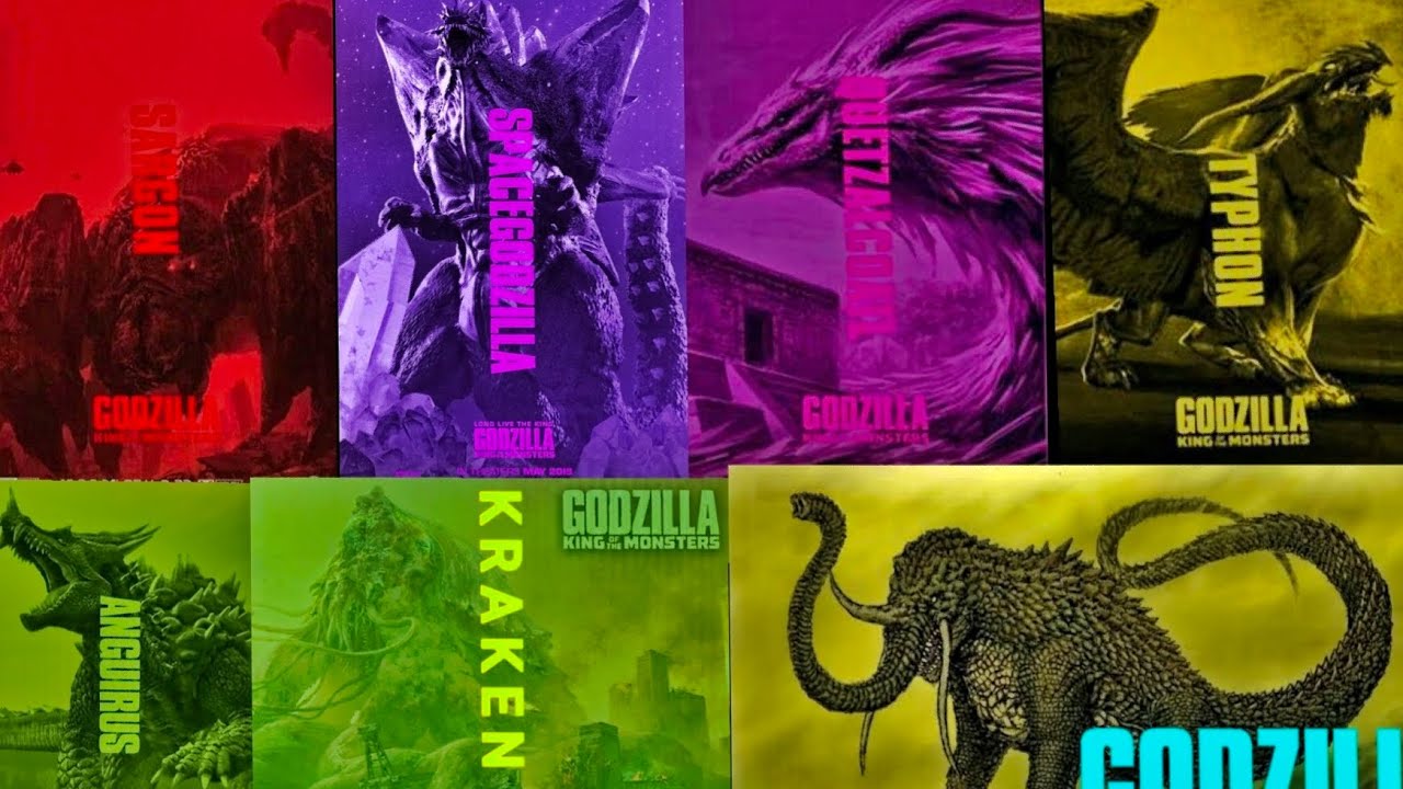 bunylp anguirus typhon titanus mokele mbembe quetzalcoatl kraken ...