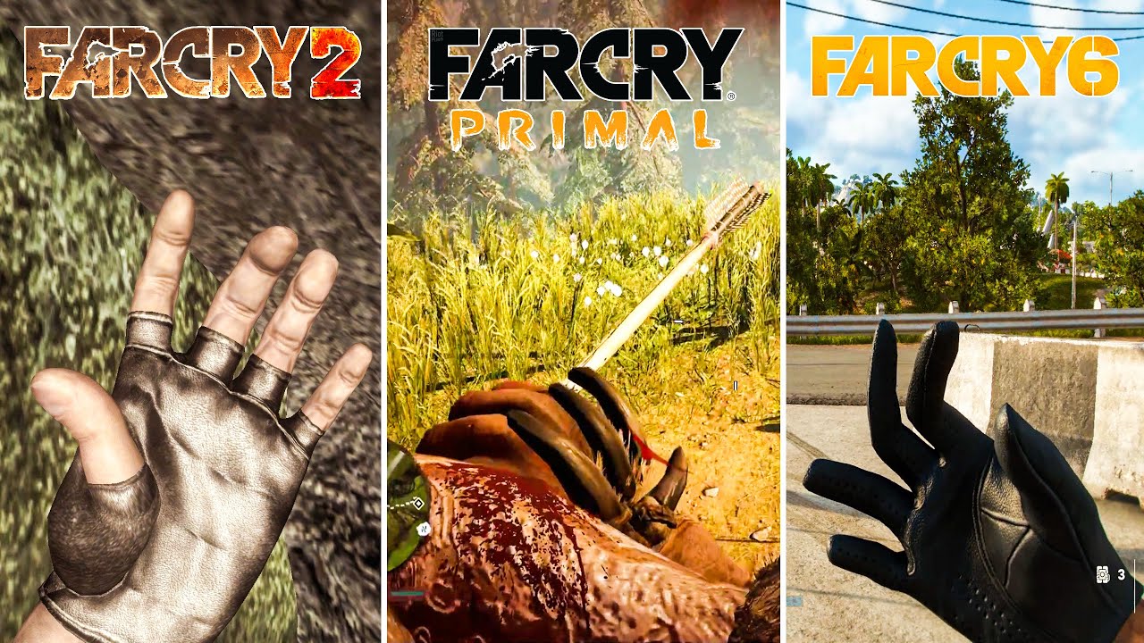 Evolutions of All Healing Animations in All Far Cry Games! (4k) - YouTube