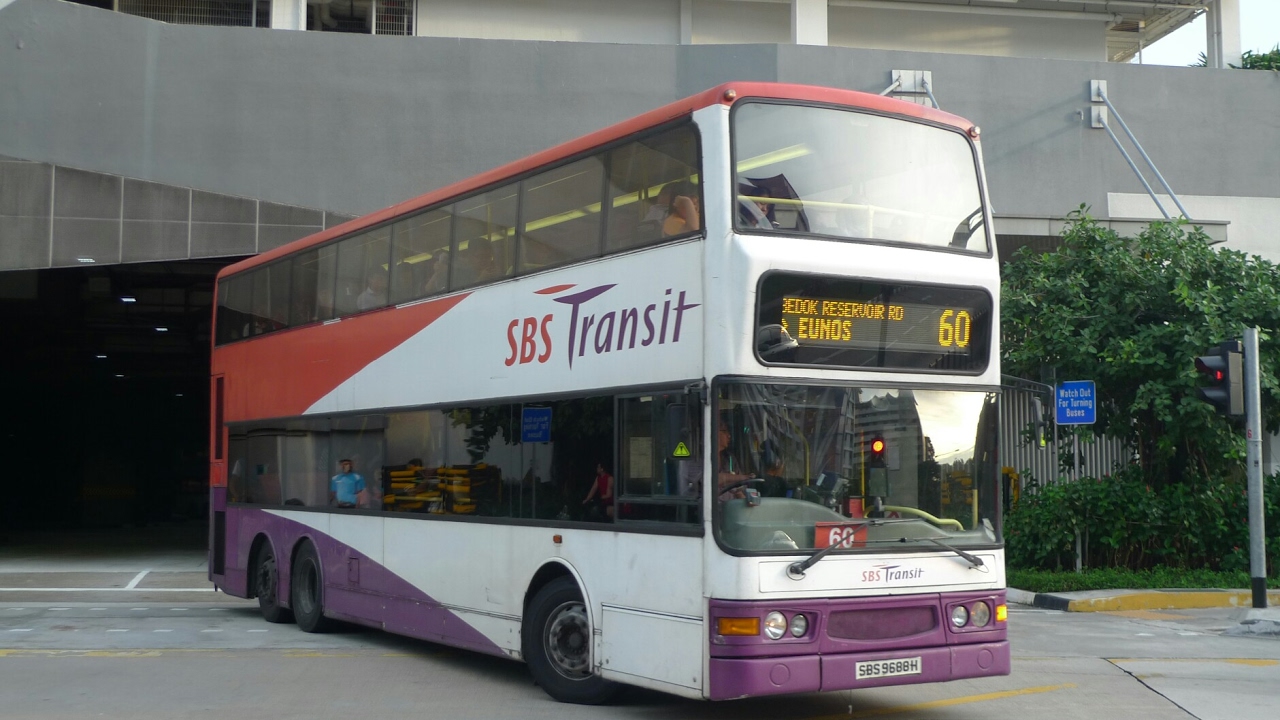SBS Transit Bus Service 60, SBS9687K - YouTube