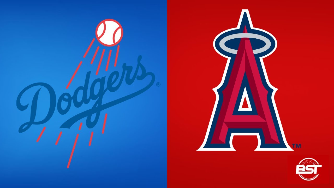 LOS ANGELES DODGERS VS LOS ANGELES ANGELS - YouTube