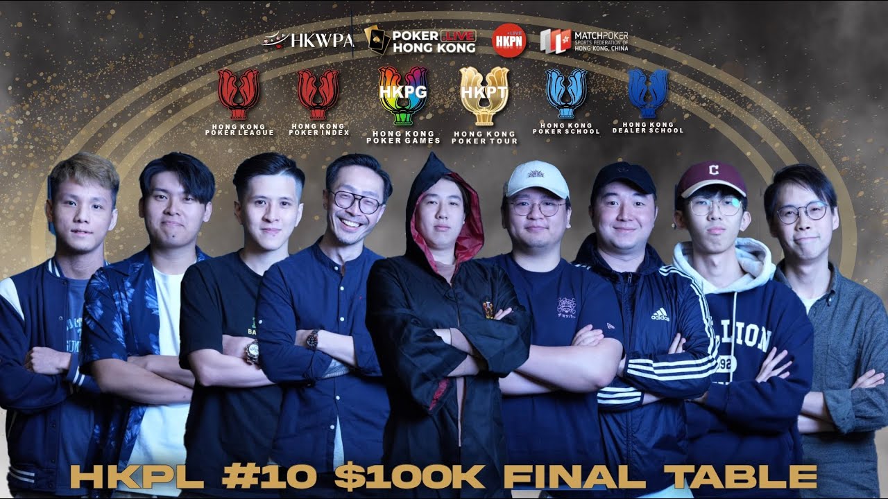 Hong Kong Poker League #10 | Final Table | HKD$100,000 Prize Pool ...