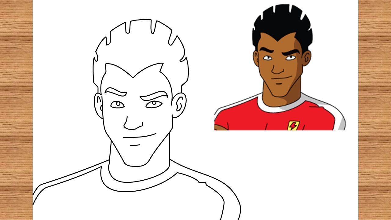 How To Draw Shakes From Supa Strikas / Easy Drawing / Tamanna's Drawing ...