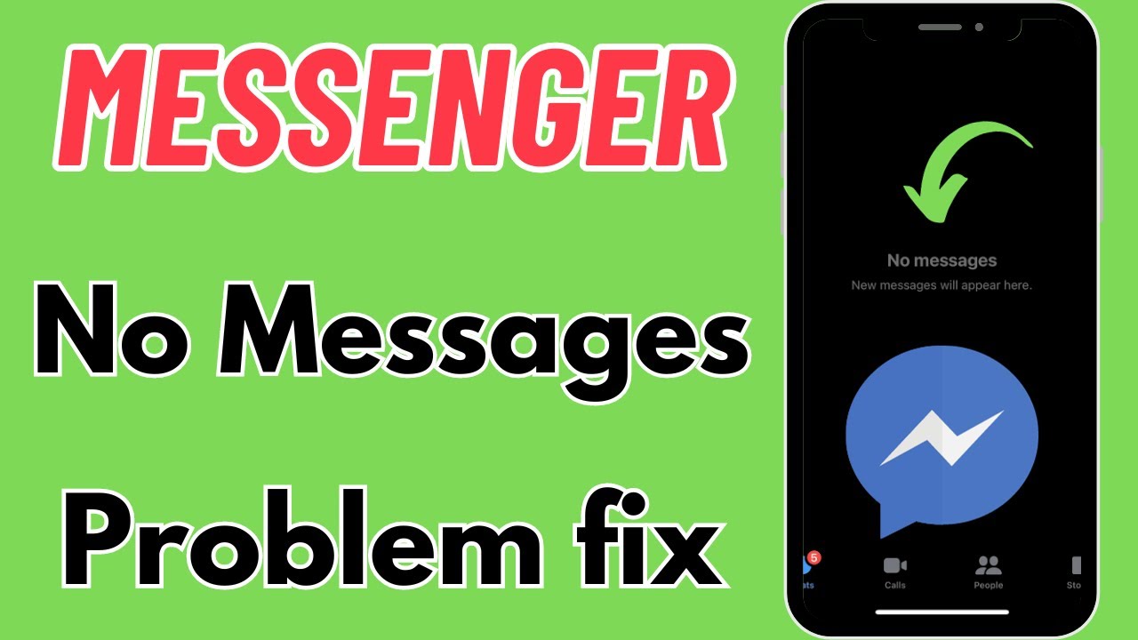 How To Fix Messenger No Messages New Messages Will Appear Here iPhone ...