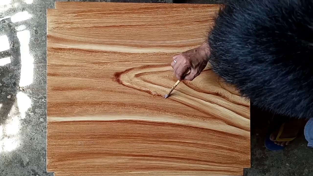 PAANU GUMAWA NG HASPE GAMIT ANG WOODSTAIN - YouTube