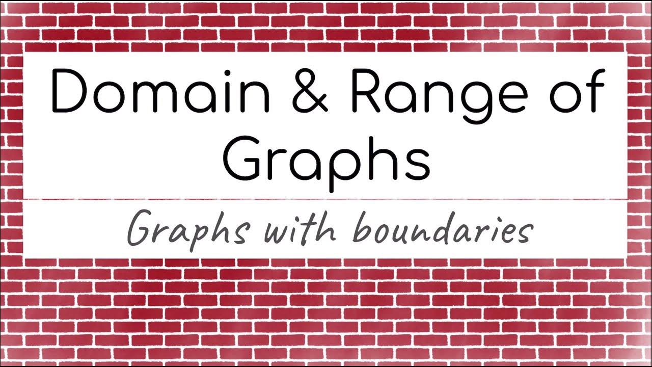 Intro to Domain and Range - YouTube