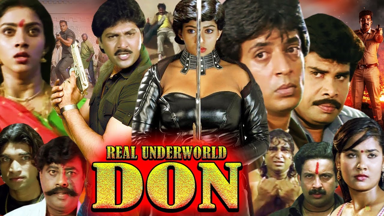 REAL UNDERWORLD DON | South Dubbed Action Hindi Movie |Vinod Alva ...