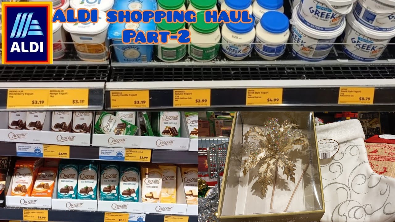 ALDI shopping haul part 2 | Shopping at ALDI Australia | Grocery and ...