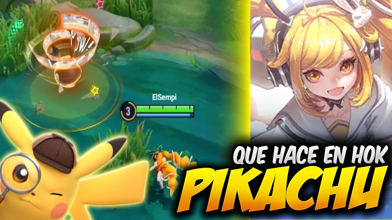 PIKACHU en una SKIN de HONOR OF KINGS???⚡ *ANGELA* ES EL MEJOR MID ...