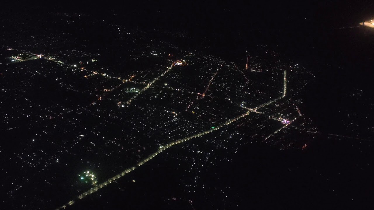 Aerial View sa Gabi (The City Light) Butuan - Cebu Flight via Plane ...