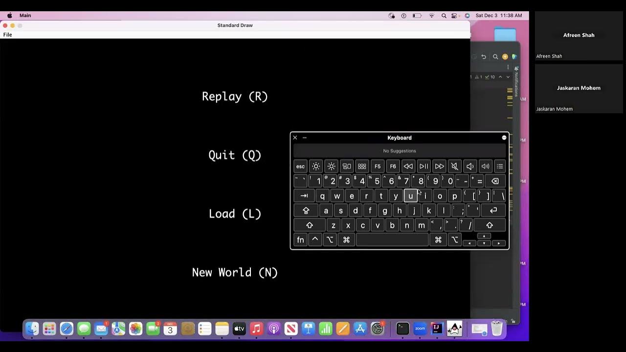 [Jaskaran and Afreen] CS61B Final BYOW Project Demo - YouTube