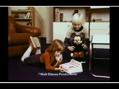 Mickey Mouse Talking Phone & Marching Mickey Toy Commercial (1975 ...