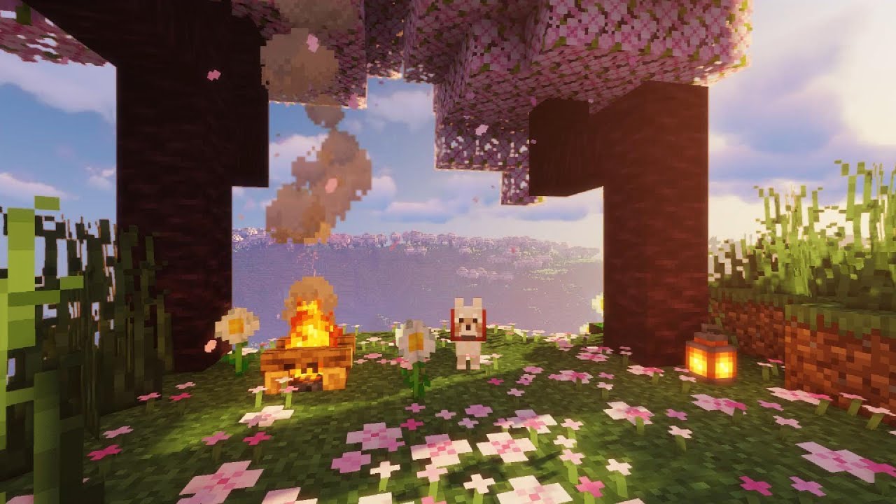 Enjoy nostalgic minecraft music...(soft rain+ambience) - YouTube