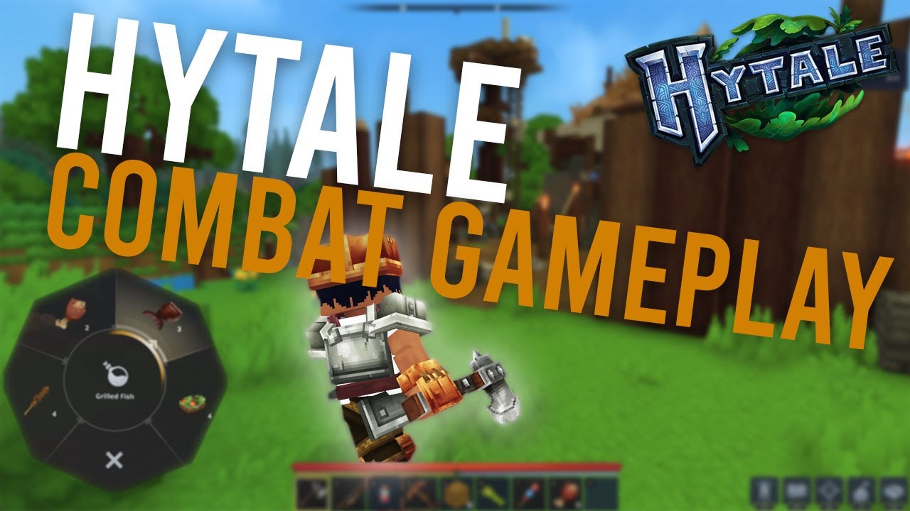 HYTALE COMBAT GAMEPLAY - - YouTube