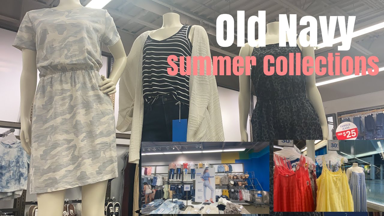 Old Navy Summer Collections 2021/ Old Navy Canada/ #shopwithme - YouTube