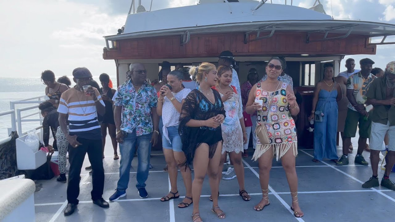 TRINIDAD'S MASSIVE BOAT PARTY - Part 1 - YouTube