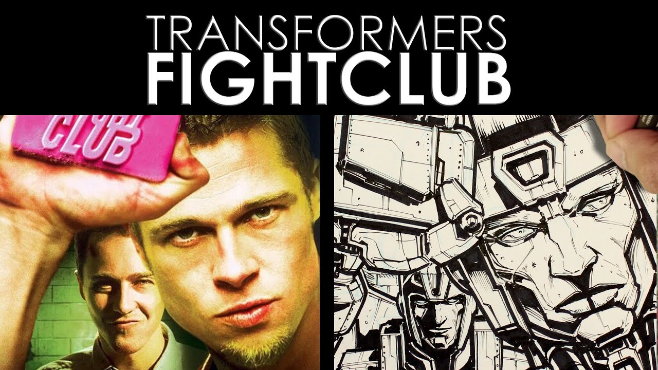DRAWING TRANSFORMERS "FIGHT CLUB" COMMISSION at TFCON TORONTO 2016 ...