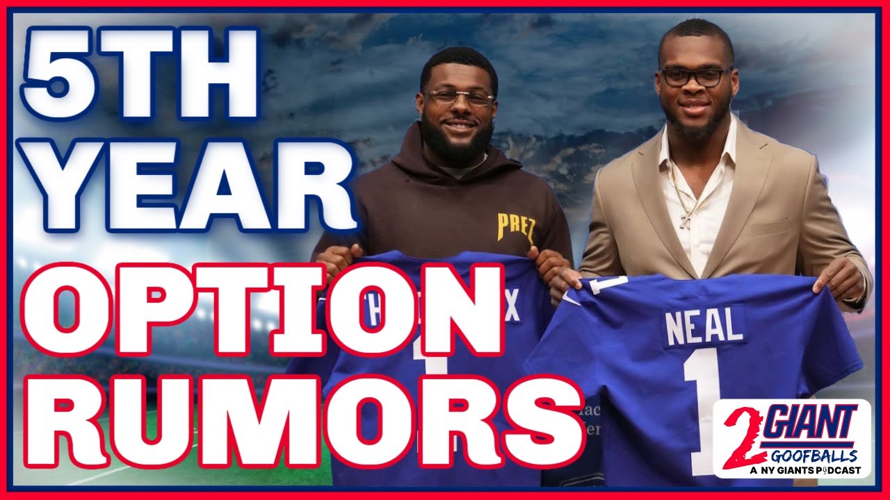 Giants Face Major Decision on Kayvon Thibodeaux & Evan Neal’s 5th Year ...