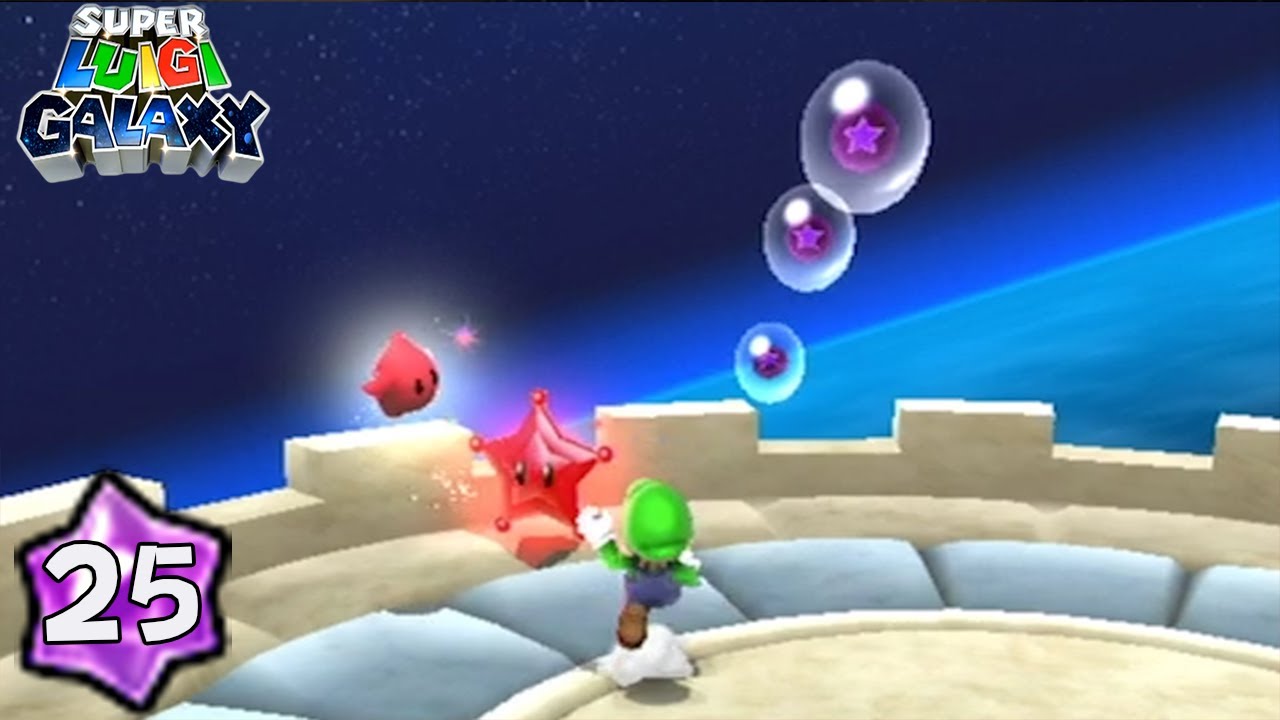 Red Mario Galaxy Stars