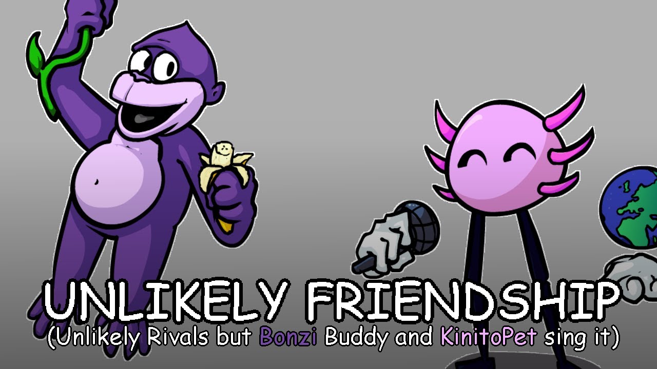 UNLIKELY FRIENDSHIP (Unlikely Rivals but Bonzi Buddy and KinitoPet sing ...