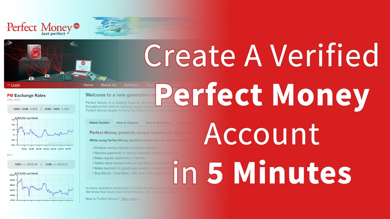 How To Create A Verified Perfect Money Account in 5 Minutes - YouTube