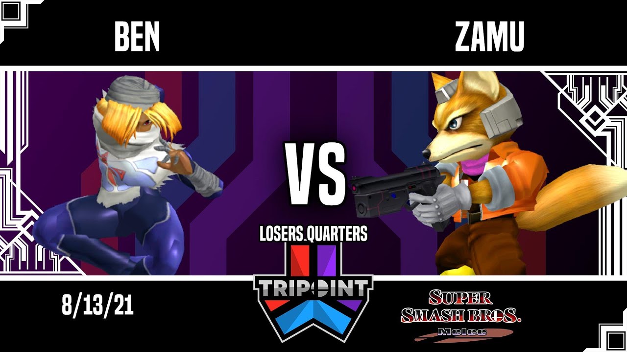 Tripoint Smash 109 - Losers Quarters - Ben(Sheik) Vs. Zamu(Fox) - YouTube