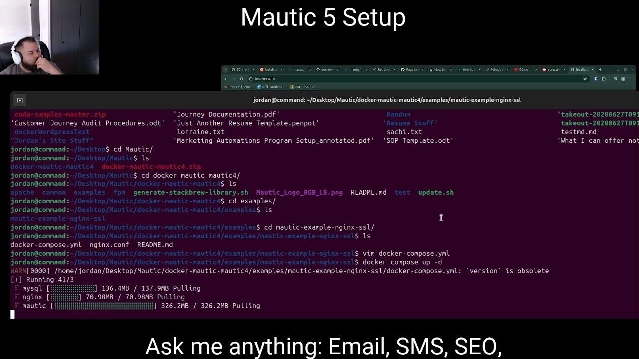Mautic 5 Setup (Unsuccessful) - YouTube
