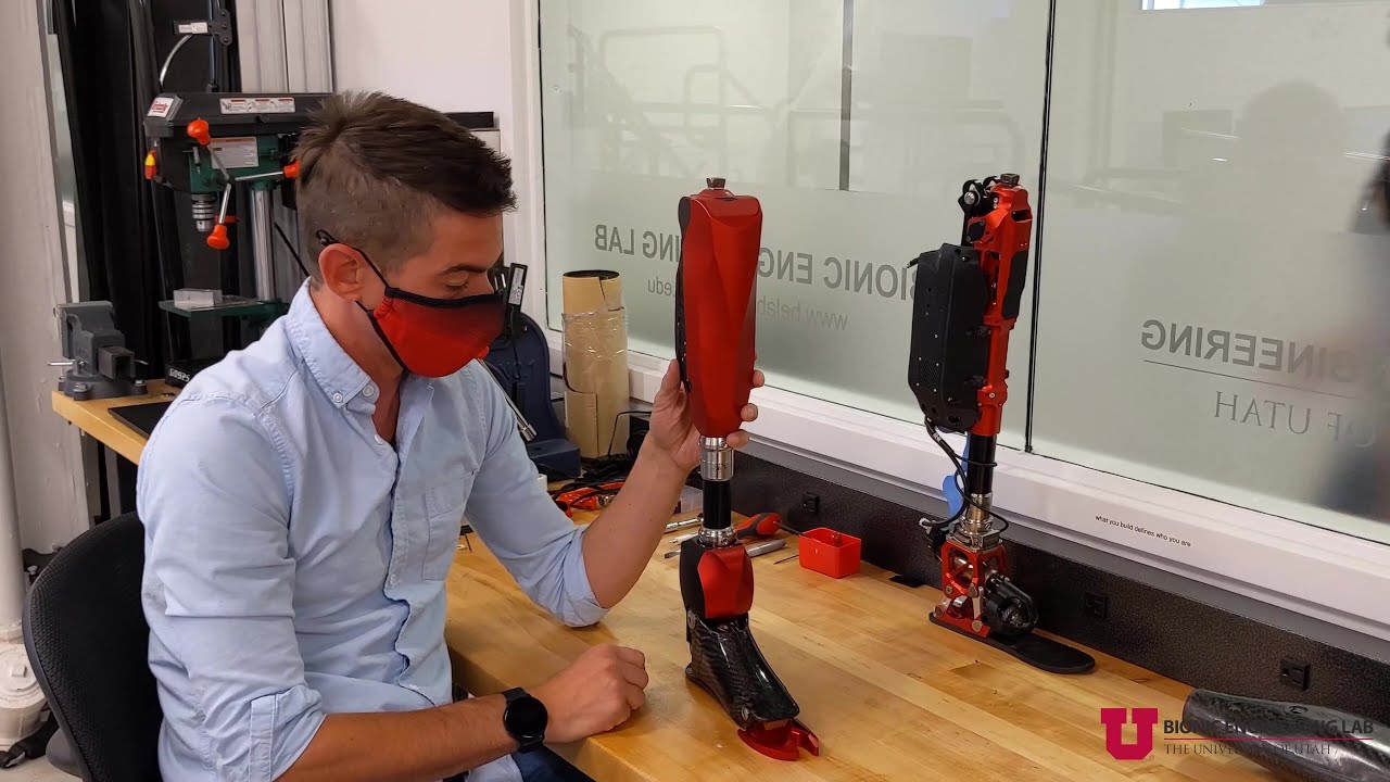 Lenzi - Bionic Engineering Lab - DEMO - IROS2020 - YouTube